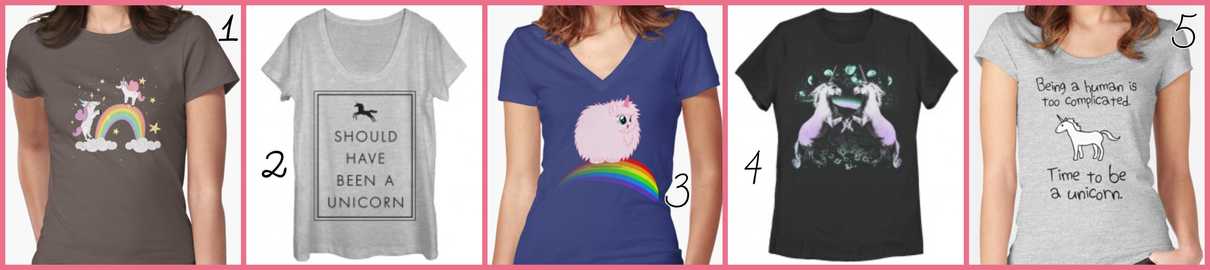 unicorn tees – Shelbee on the Edge