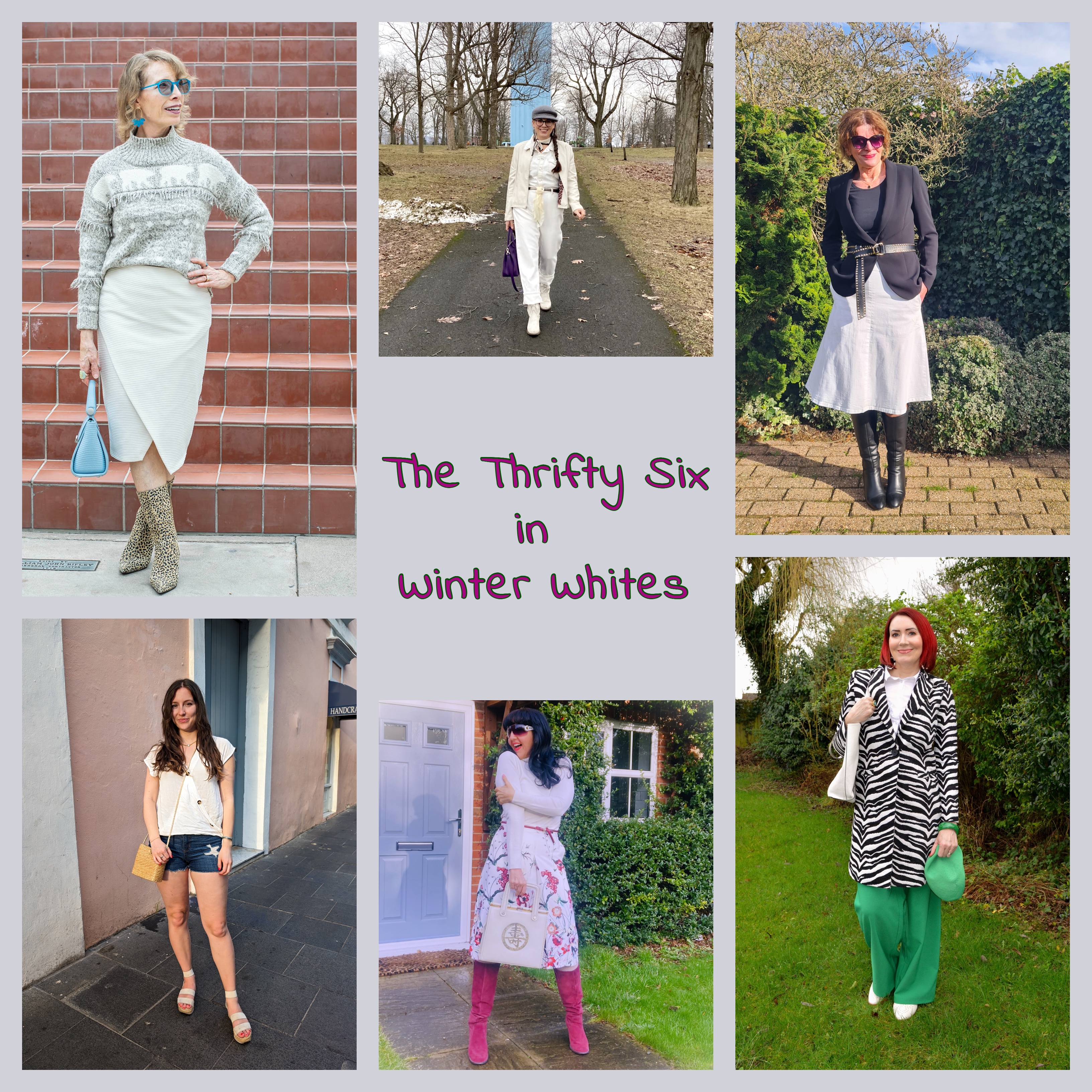 The Thrifty Six in Winter Whites – Shelbee on the Edge
