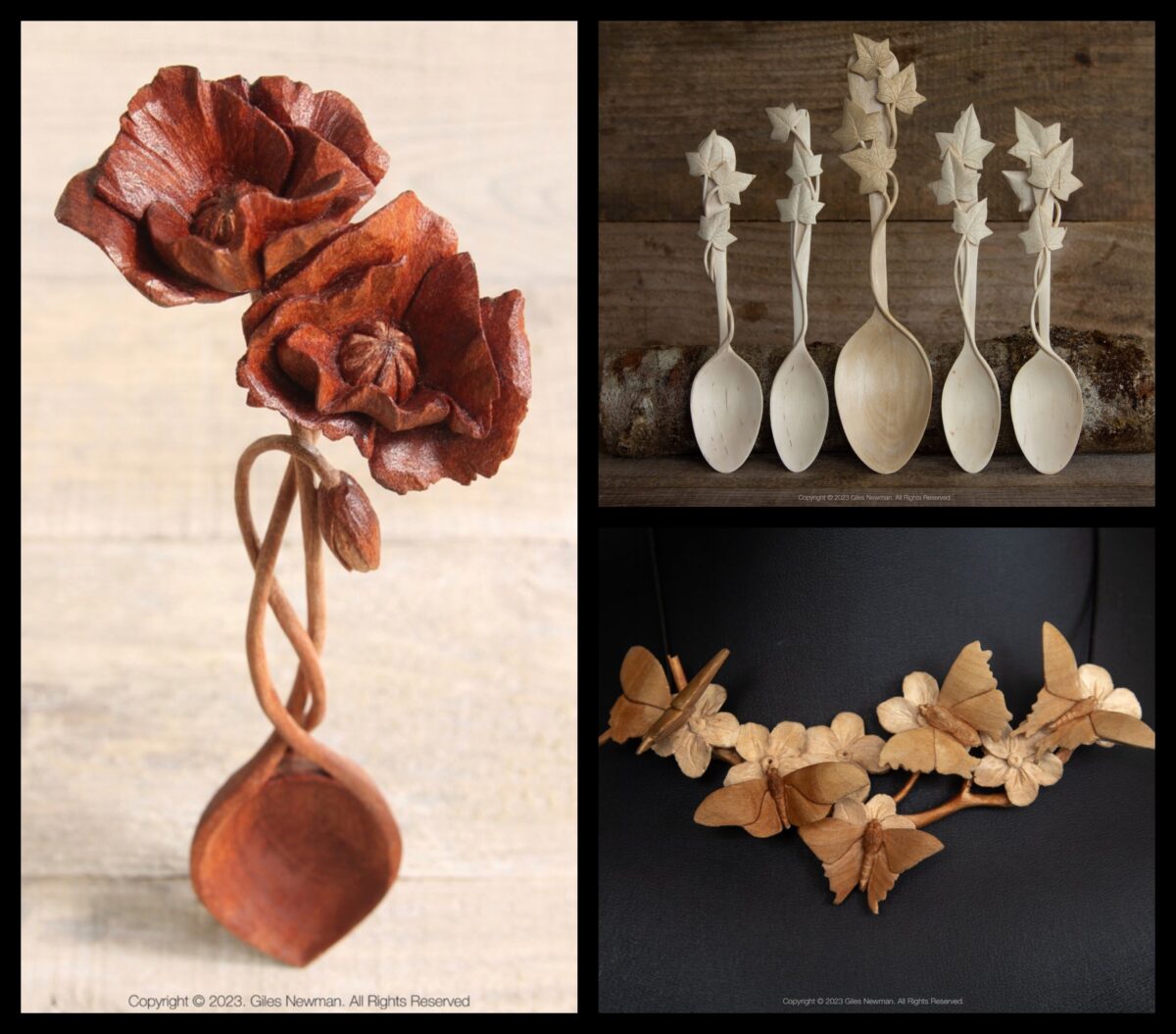 Style Imitating Art | Assorted Wood Carvings by Giles Newman – Shelbee ...