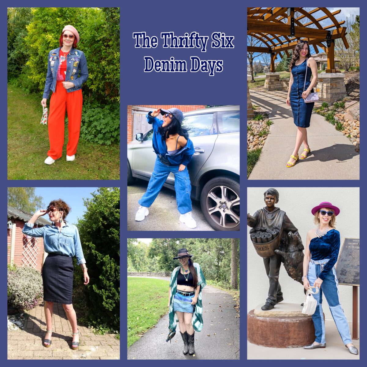 The Thrifty Six in Denim Days – Shelbee on the Edge